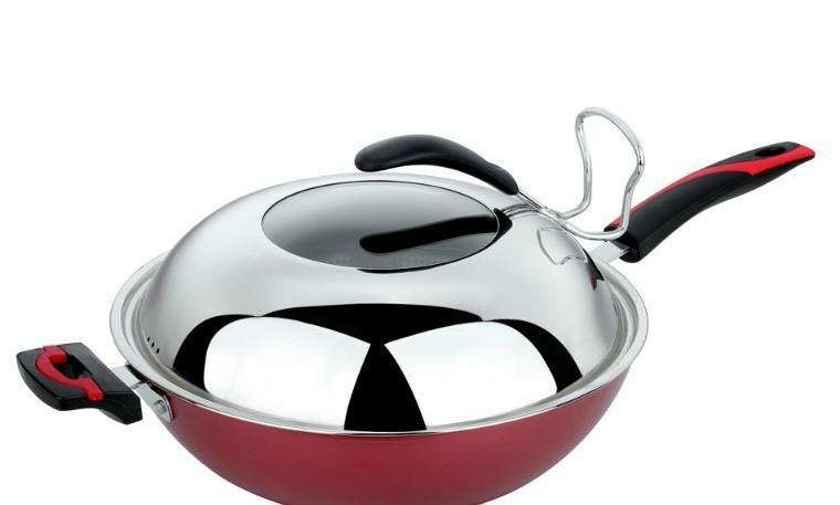 Durable Nonstick Cookware Set With Tempered Clear Glass Lid Customized Size